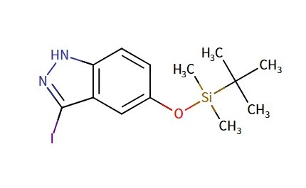 tert-butyl-[(3-iodo-1H-indazol-5-yl)oxy]-dimethyl-silane